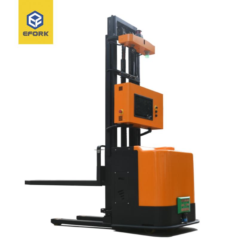 Forklift Listrik,stacker Listrik 1 Ton,kendaraan Gemajutan Otomatis AGV